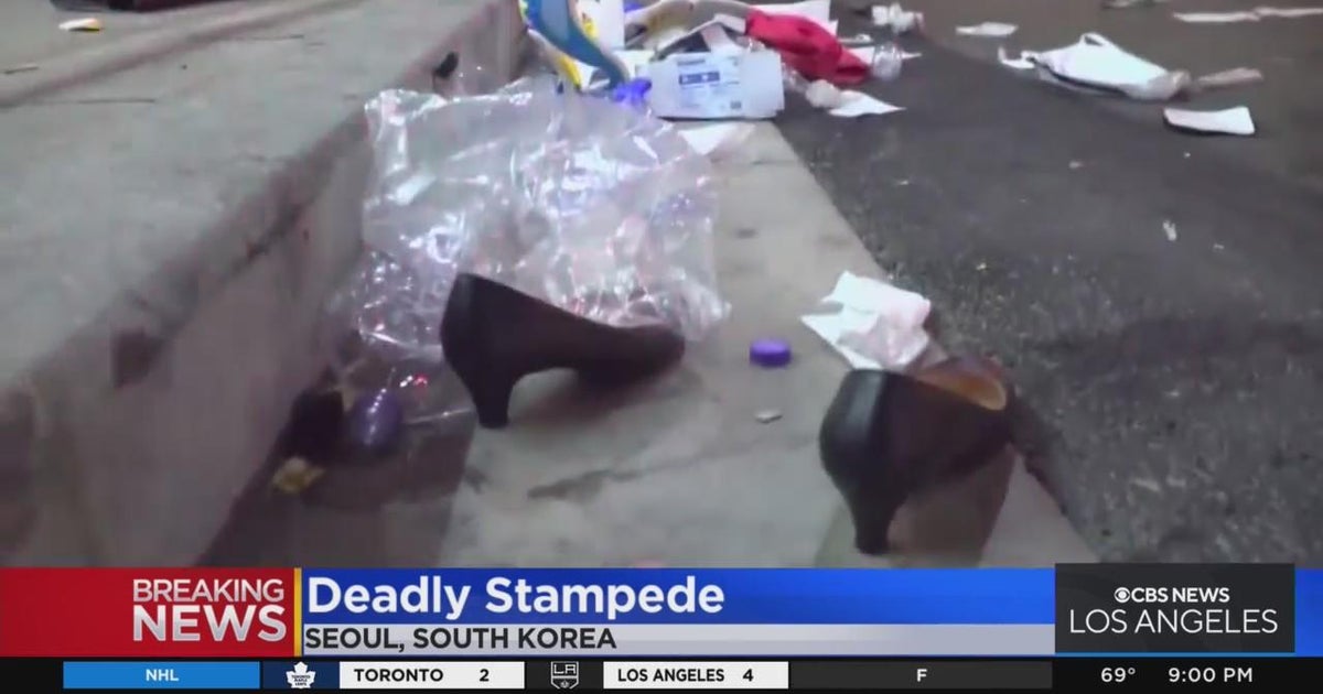 Local reaction following deadly stampede in South Korea - CBS Los Angeles