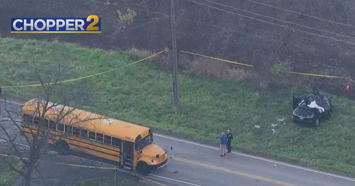 Two killed, two injured when SUV hits back of school bus in Kane County ...