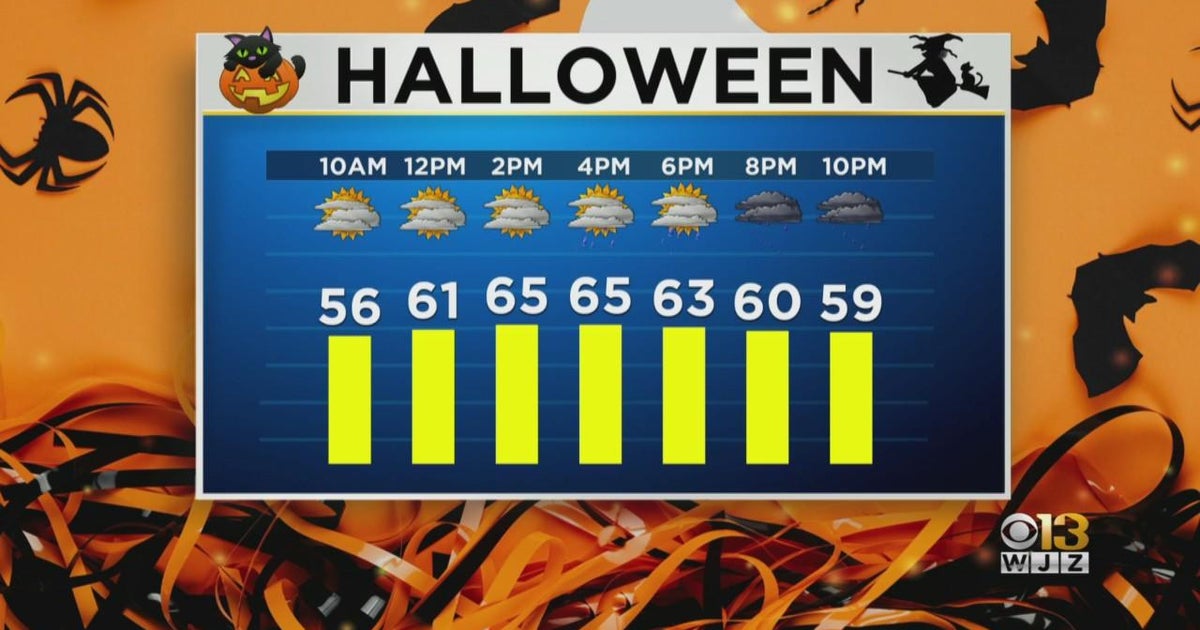 Meteorologist Tim Williams has your Monday morning forecast - CBS Baltimore