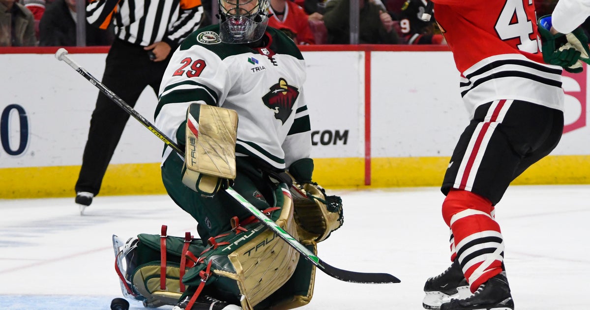 Frederik Gaudreau lift Wild past Blackhawks, 4-3 in shootout - CBS ...