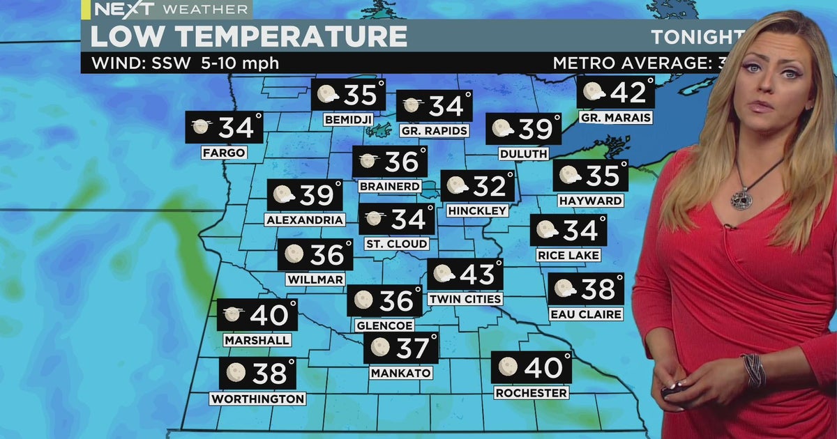 NEXT Weather: 6 p.m. weather report - CBS Minnesota
