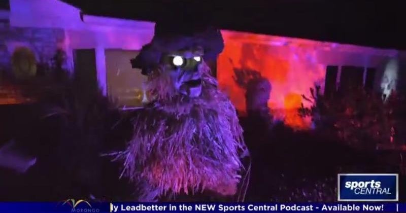 A Halloween haunt for local prep star & his family - CBS Los Angeles