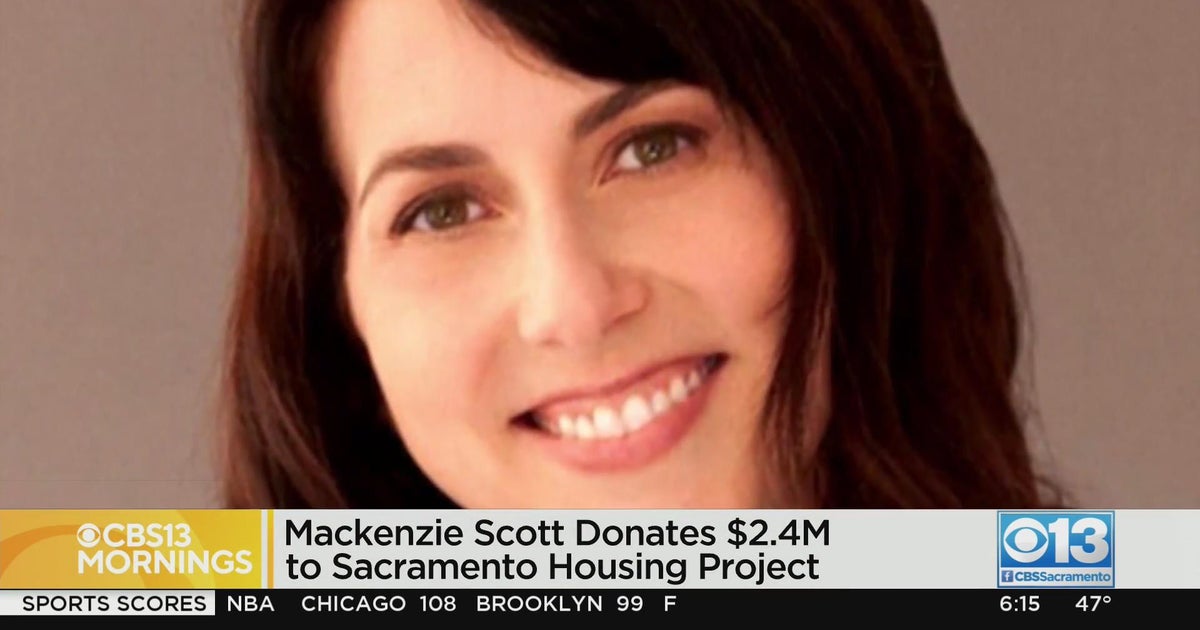Mackenzie Scott donates $2.4M to Sacramento Housing Project - CBS ...