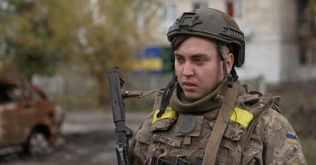 Ukrainian soldier on what he saw on front lines - CBS News