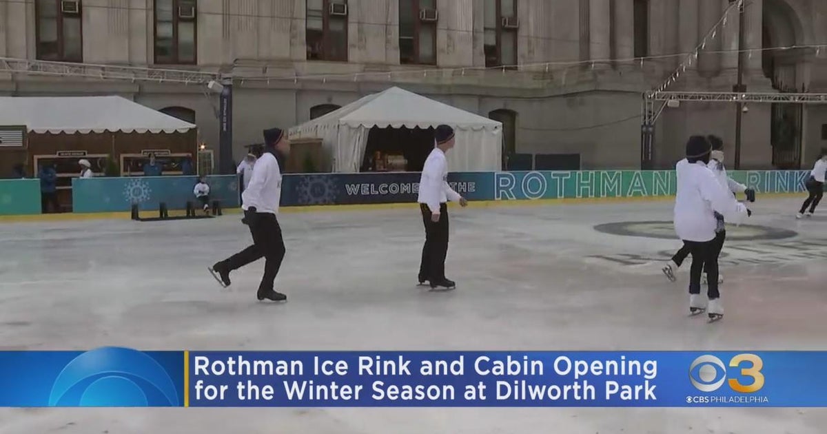 Rothman Ice Rink and Cabin now open through Feb. 26 - CBS Philadelphia
