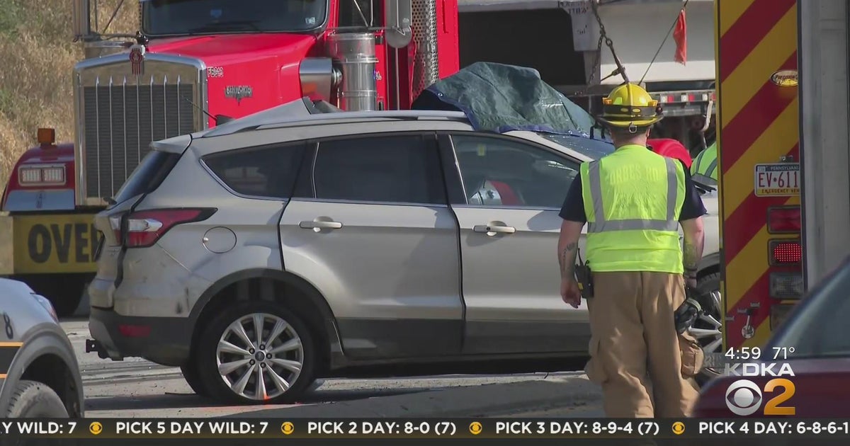 Woman killed in crash on Route 22 - CBS Pittsburgh
