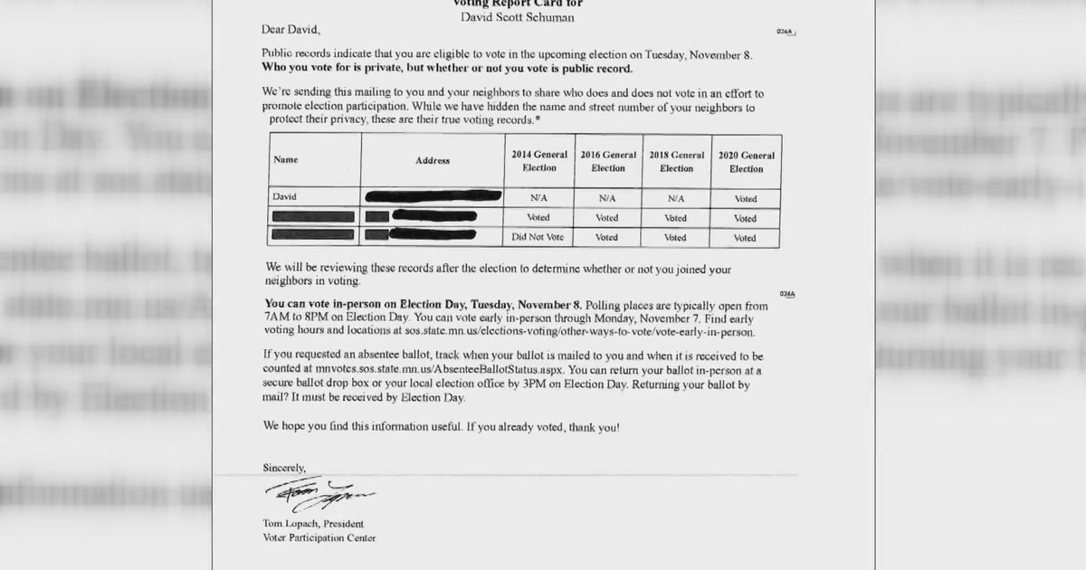 Voter "report cards" go out to Minnesotans, rating them on their voting ...