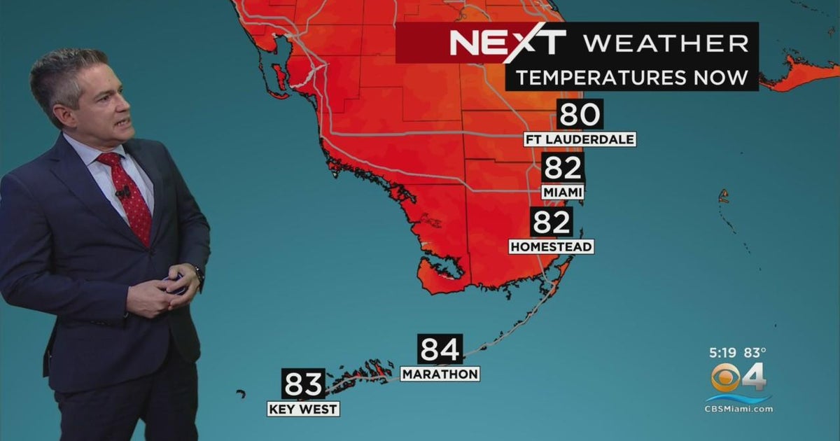 NEXT Weather forecast for Friday 11/4/22 5PM - CBS Miami