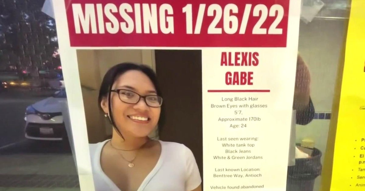 Remains of Alexis Gabe found in Sierra foothills - CBS San Francisco