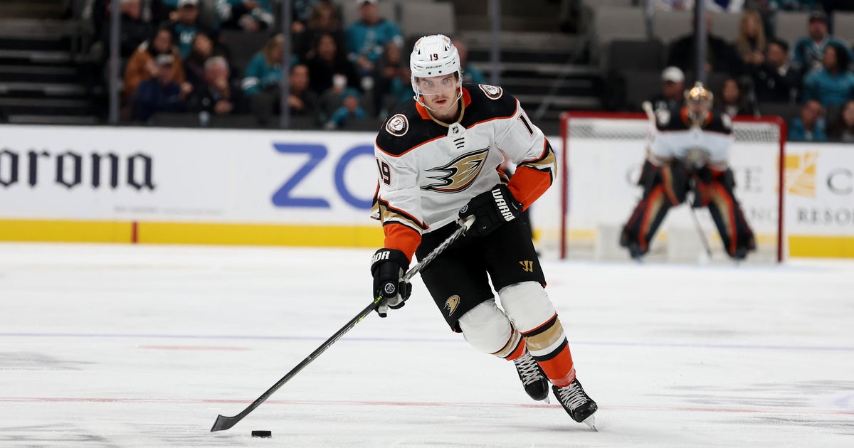 Ducks overcome Karlsson's hat trick, beat Sharks 6-5 in SO - CBS Los ...
