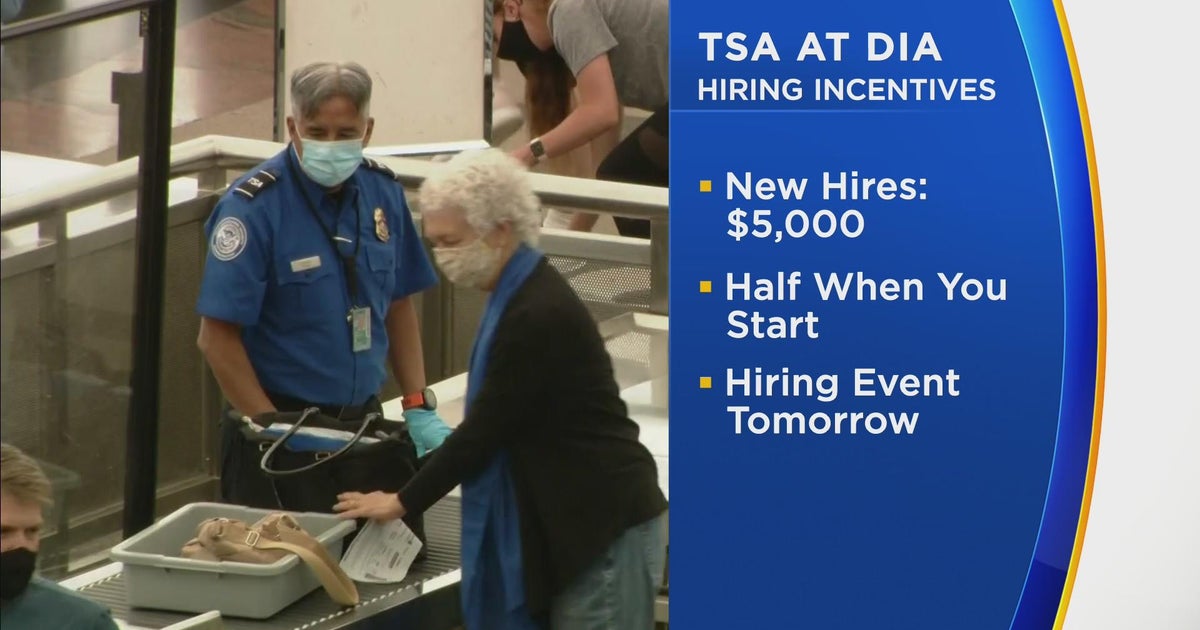 DIA announces recruitment for TSA agents - CBS Colorado