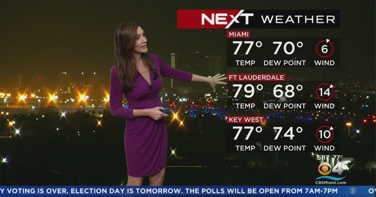 Miami Weather 11/7/2022 5AM - CBS Miami