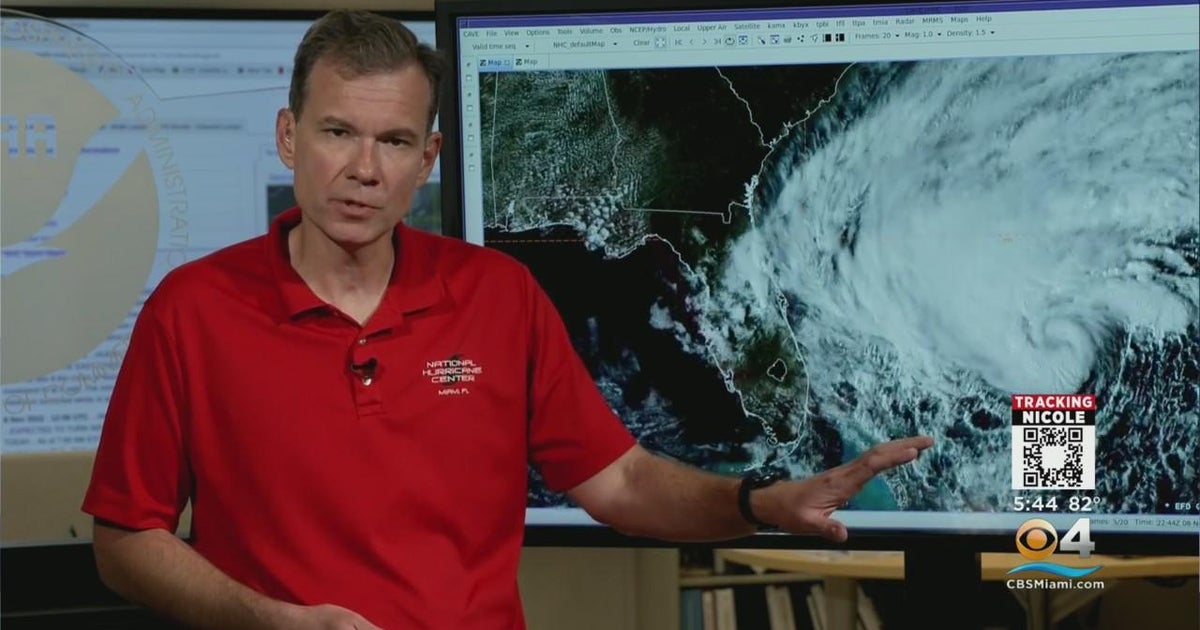 NHC acting director Jamie Rhome joins to discuss Tropical Storm Nicole ...