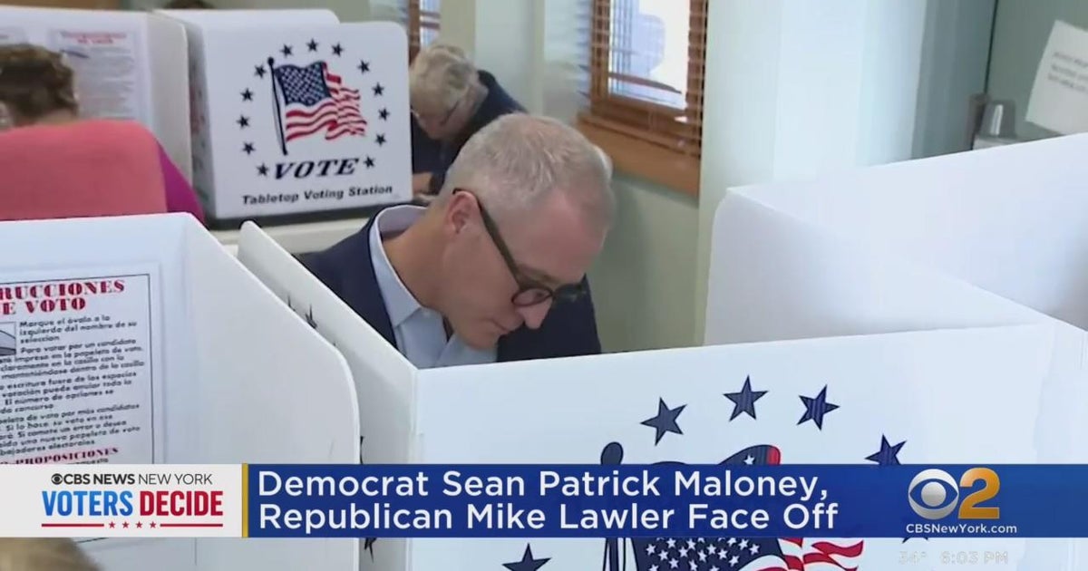 Congressman Sean Patrick Maloney in fight of political life - CBS New York
