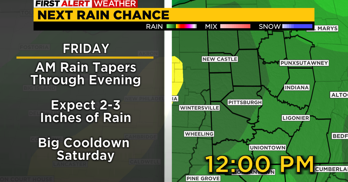 Pittsburgh Weather: Sunshine hangs around today before rain moves in to ...