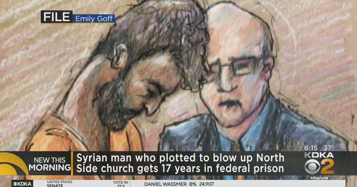 Syrian refugee sentenced in plot to bomb church - CBS Pittsburgh
