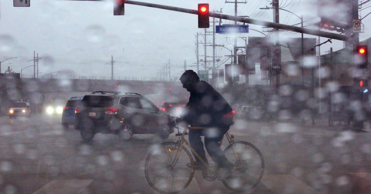 Record rainfall reported throughout Southern California - CBS Los Angeles