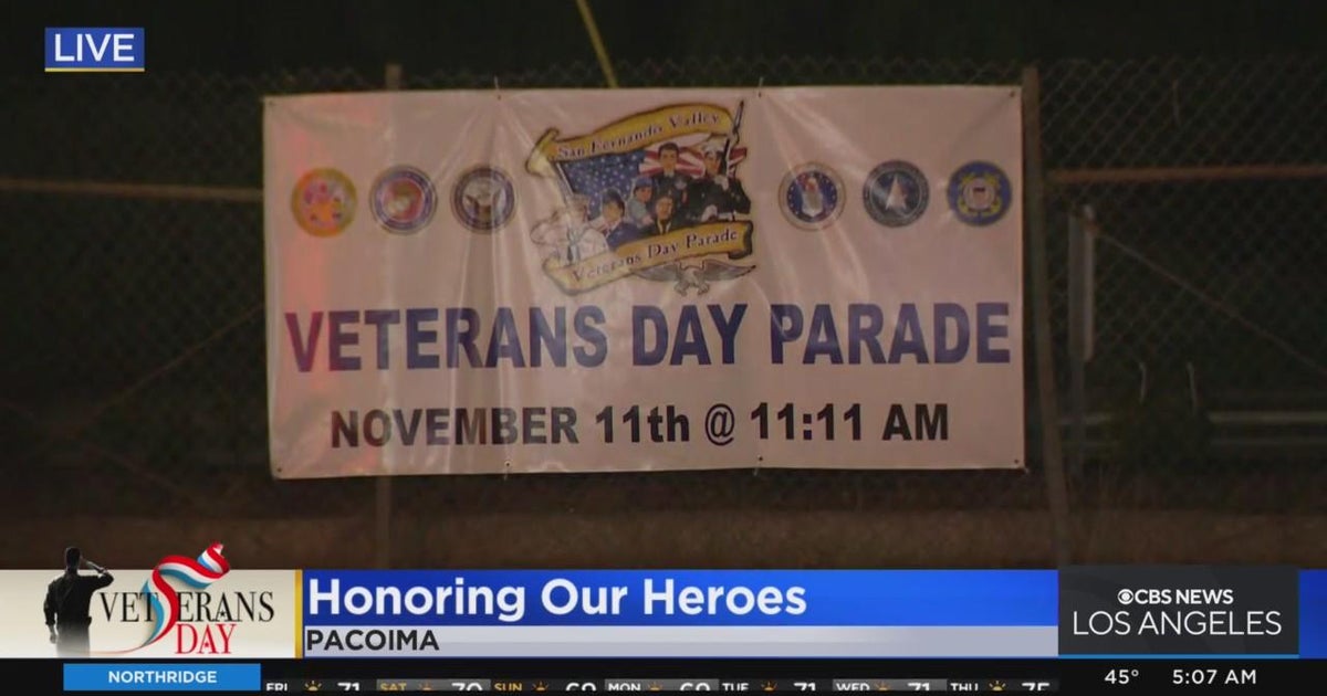 Veterans Day Parade set to march on in Pacoima - CBS Los Angeles