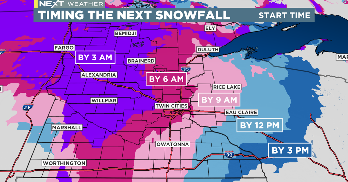 NEXT Weather Alert: Several days of light snowfall begins Monday ...