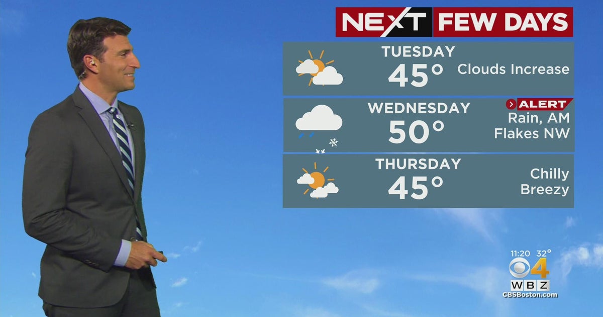 Next Weather: WBZ Forecast - CBS Boston