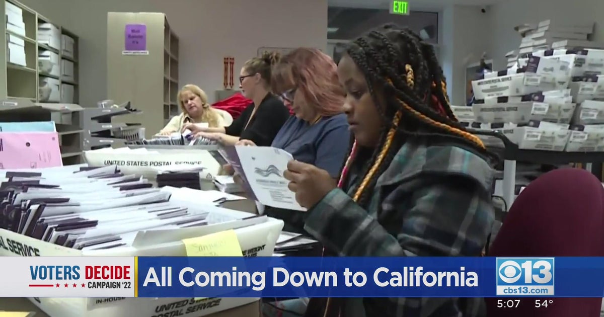 Undecided California races could decide U.S. House majority - CBS ...