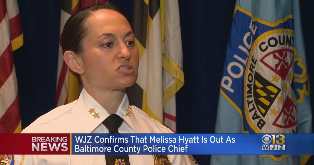 Melissa Hyatt out as Baltimore County Police Chief - CBS Baltimore