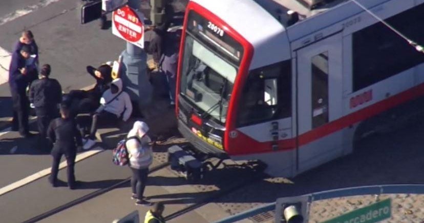 Multiple people hurt as San Francisco Muni streetcars crash along ...