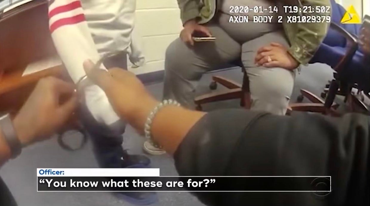 Handcuffs in Hallways: Mother of handcuffed 5-year-old speaks as WJZ looks at child arrests in ...