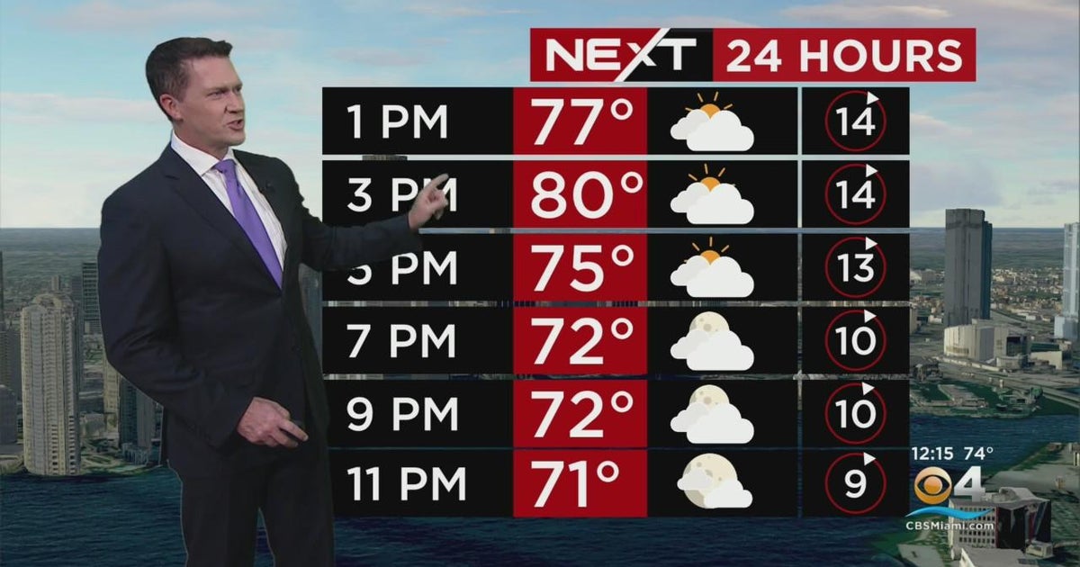 Miami Weather 11/17/2022 12PM - CBS Miami