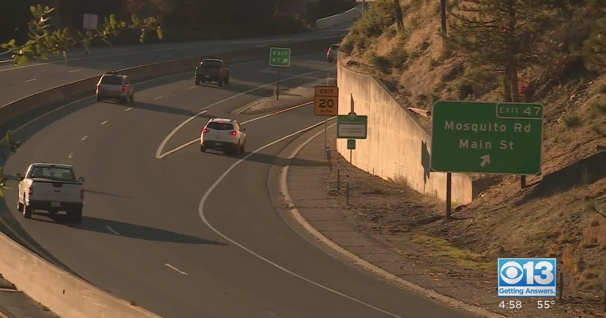 Investigation underway after highway crash, body found near Placerville - CBS Sacramento