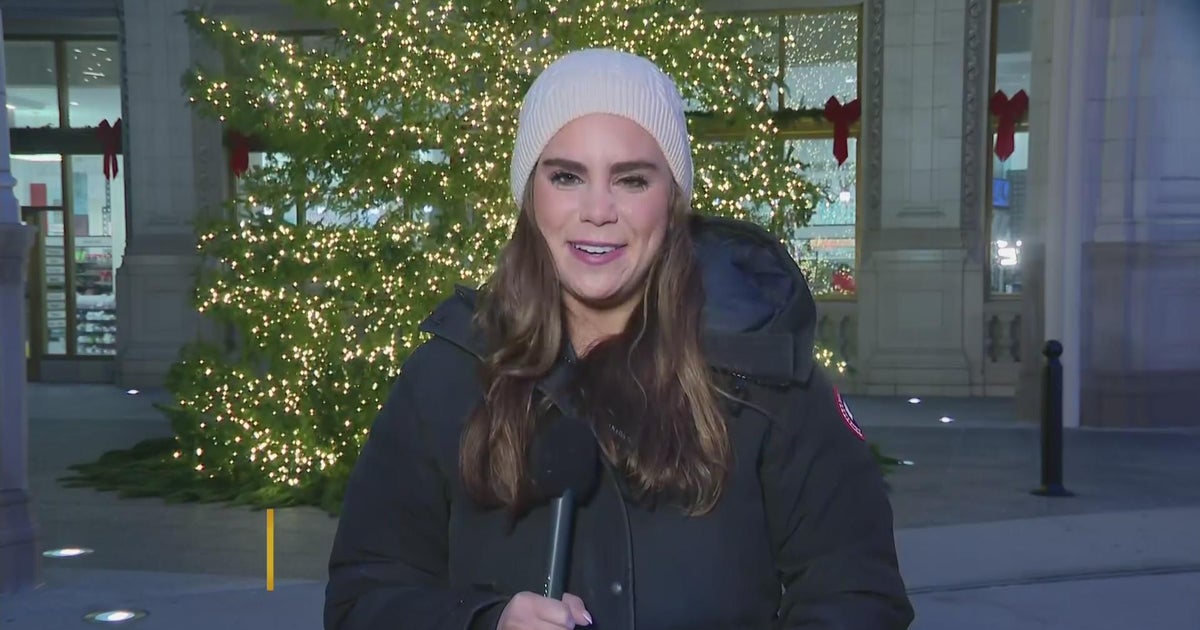 Getting ready for the Magnificent Mile Lights Festival - CBS Chicago