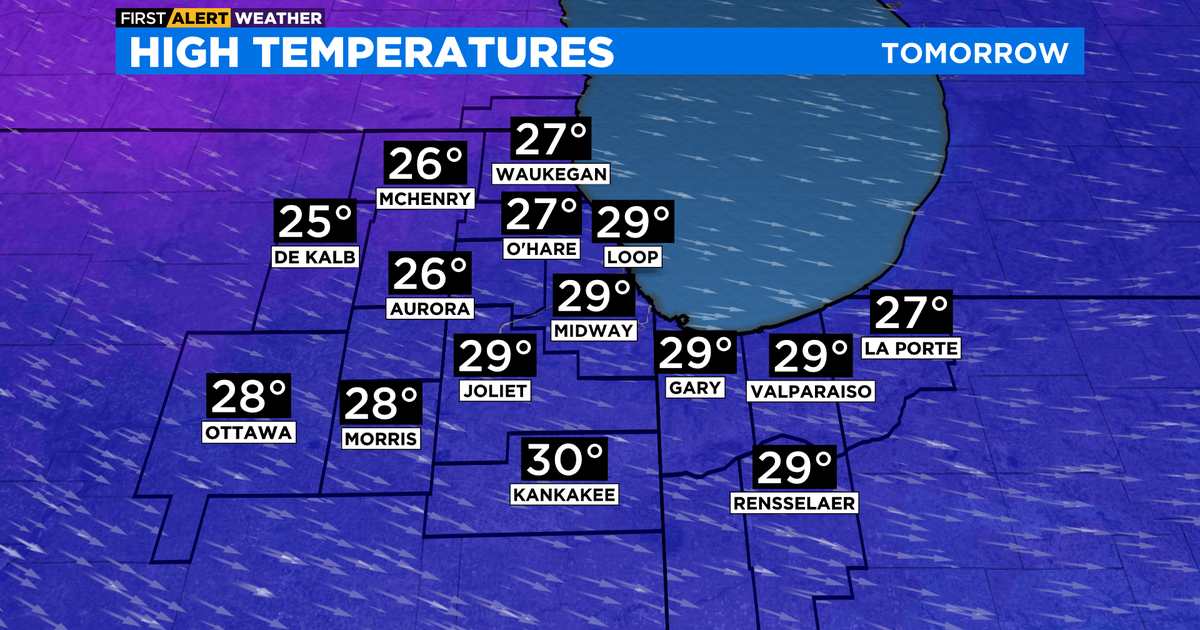 Feels like single digits this weekend - CBS Chicago