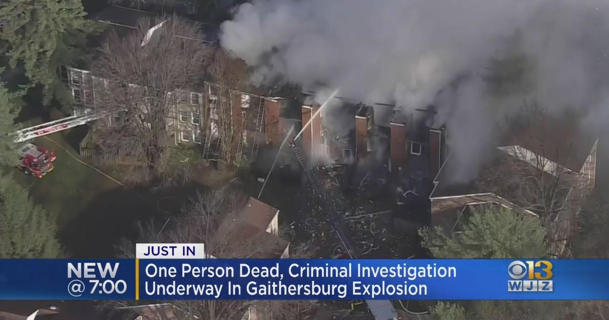 Police looking at Gaithersburg condo explosion as possible 'criminal, intentional act' after ...