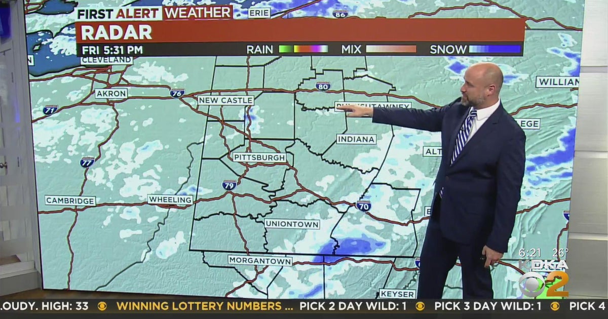 KDKA-TV Evening Forecast (11/18) - CBS Pittsburgh