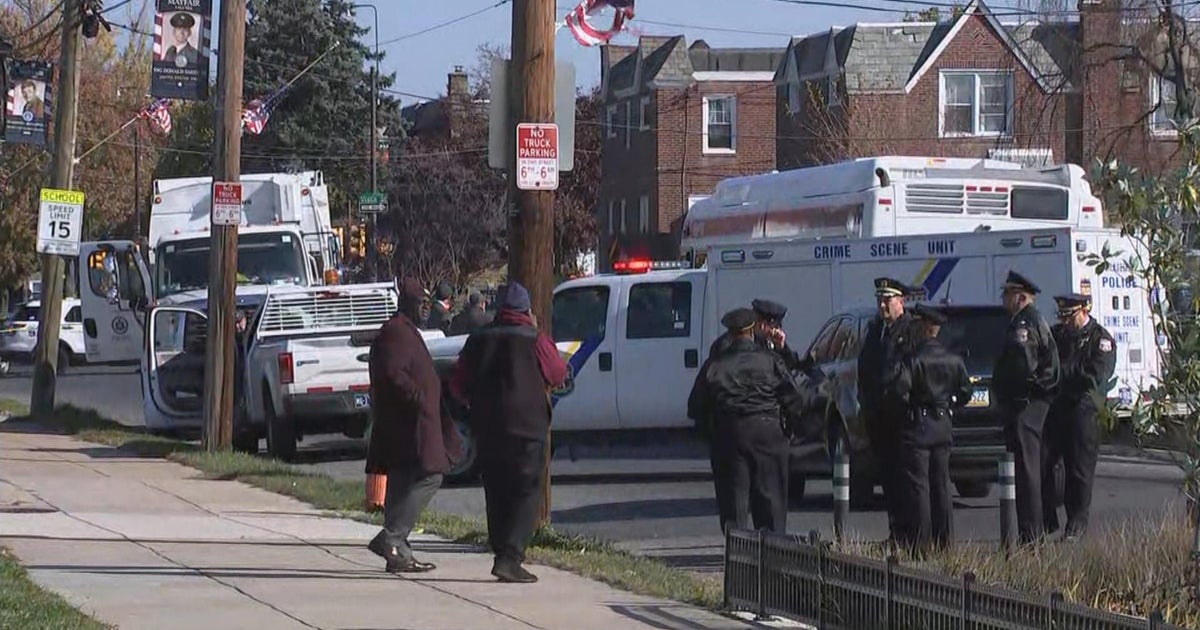 Philadelphia sanitation worker fatally shot while on job - CBS Philadelphia