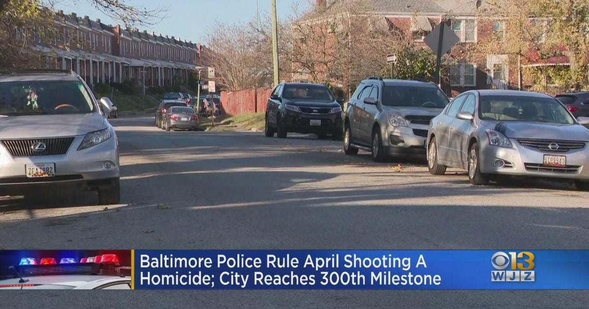 Death of man shot in April marks Baltimore City's 300th homicide in ...