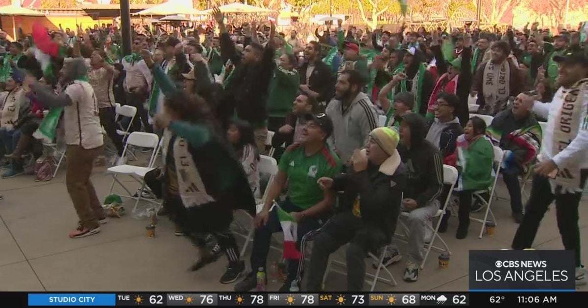 LAFC watch party fans festive and cheering, settle for a scoreless draw ...