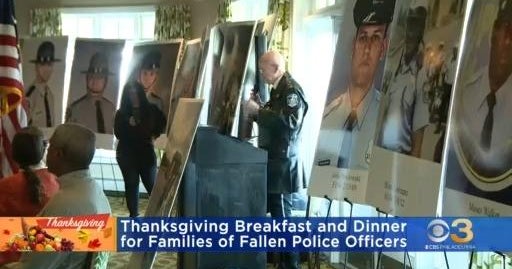 Thanksgiving breakfast, dinner held for families of fallen police ...
