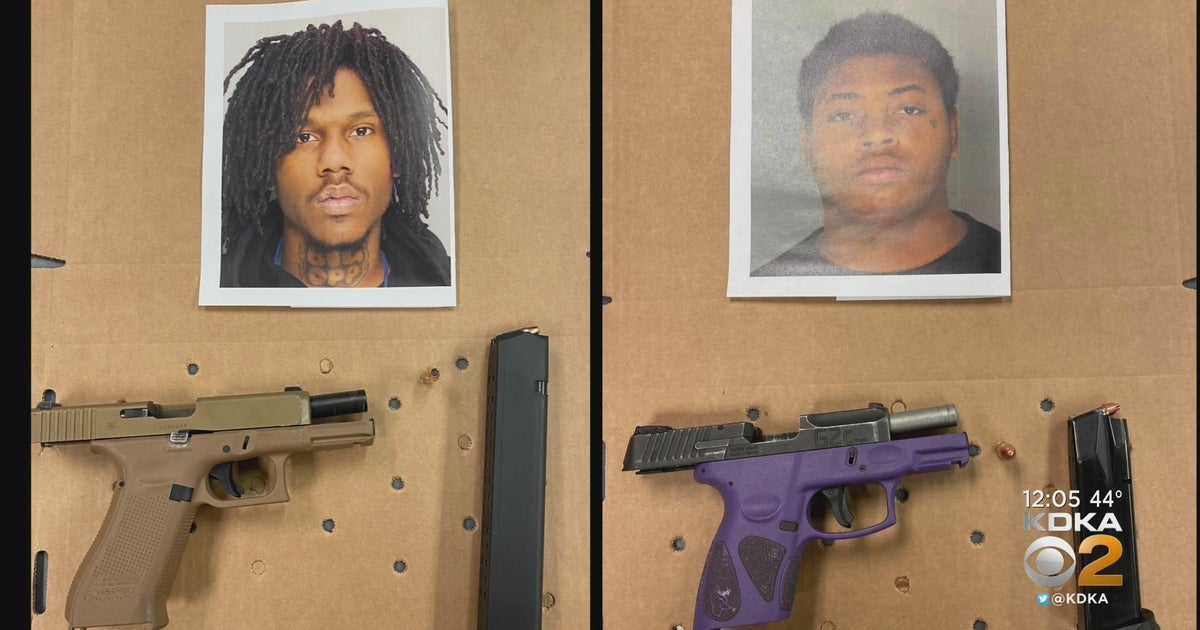 Allegheny County Sheriffs arrest two men on weapons charges - CBS ...