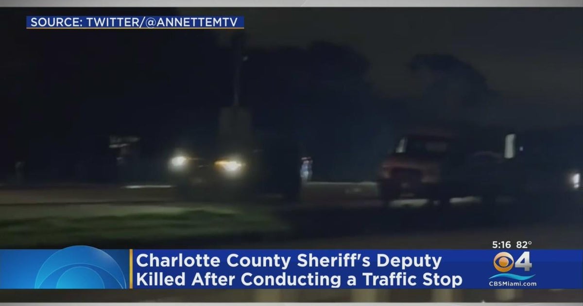 Florida Deputy Killed In Dui Crash Woman Charged Cbs Miami