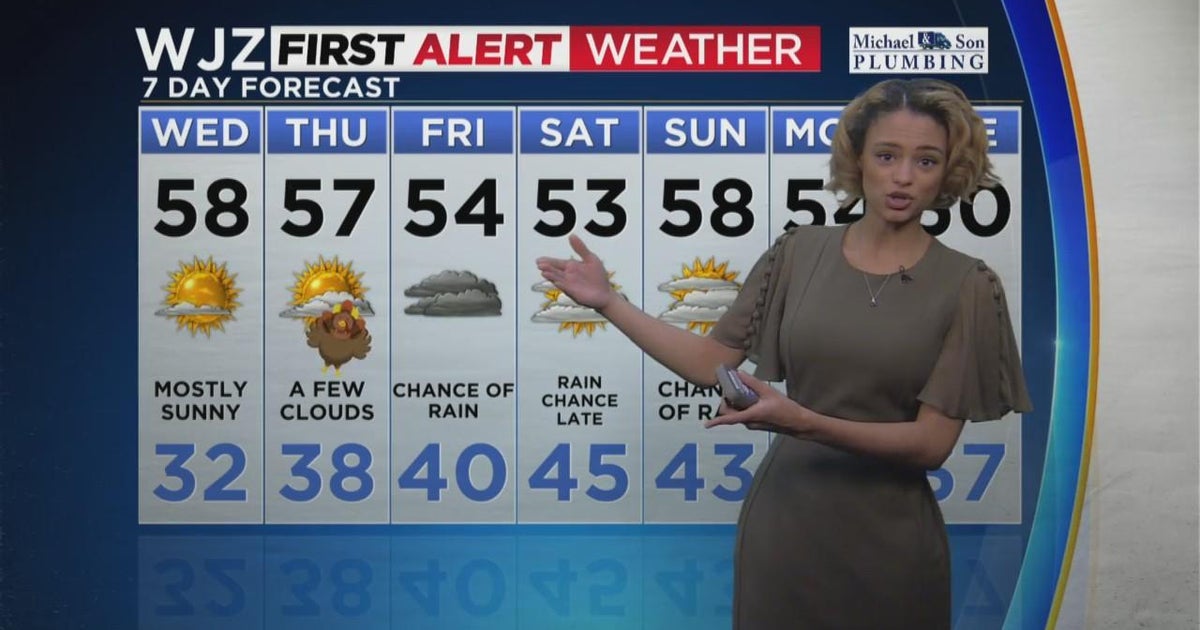 Meteorologist Abigail Degler has your Wednesday morning forecast - CBS Baltimore