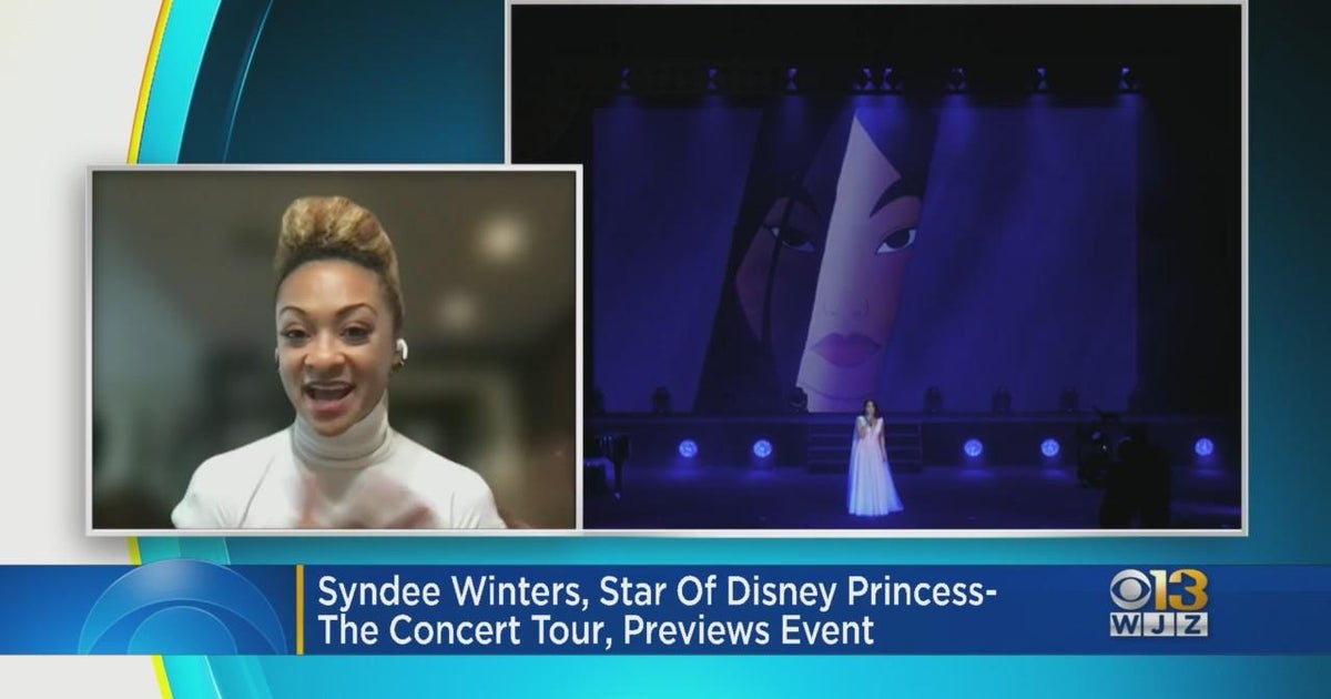 Syndee Winters, star of Disney Princess -The Concert, previews ...