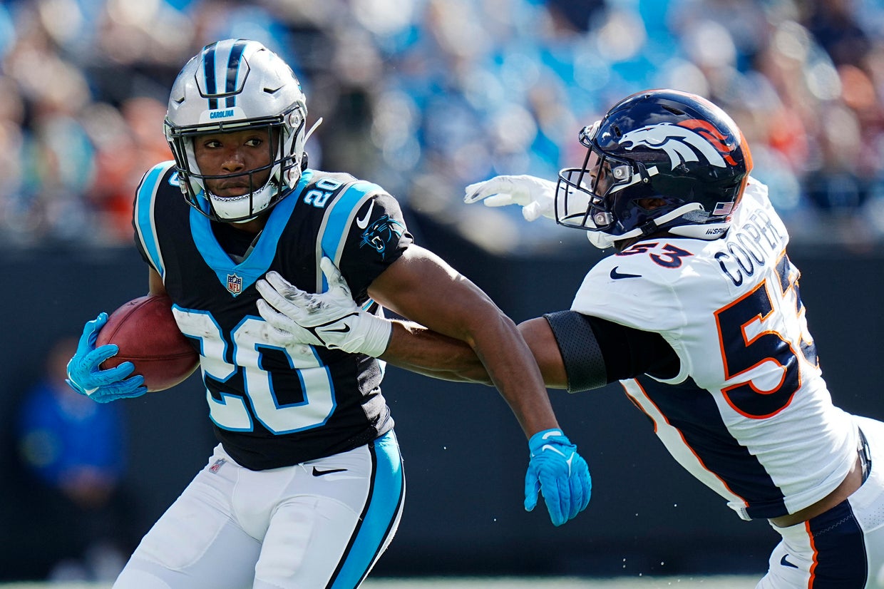 Darnold leads Panthers past reeling Broncos 23-10 - CBS Colorado