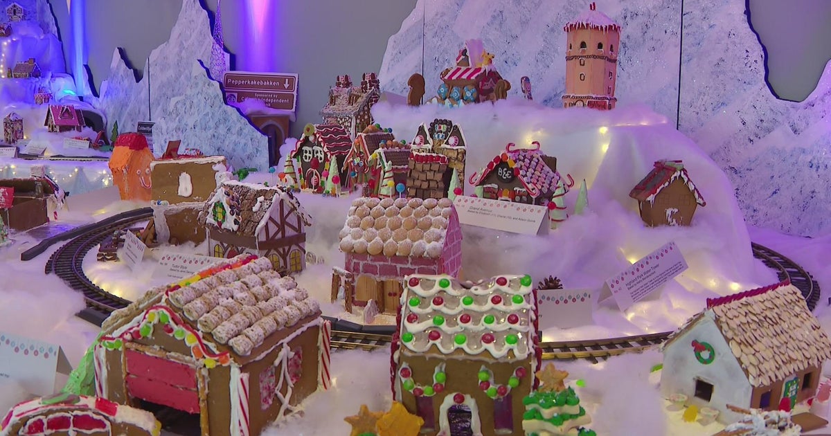 See 200 gingerbread houses on display in Minneapolis - CBS Minnesota