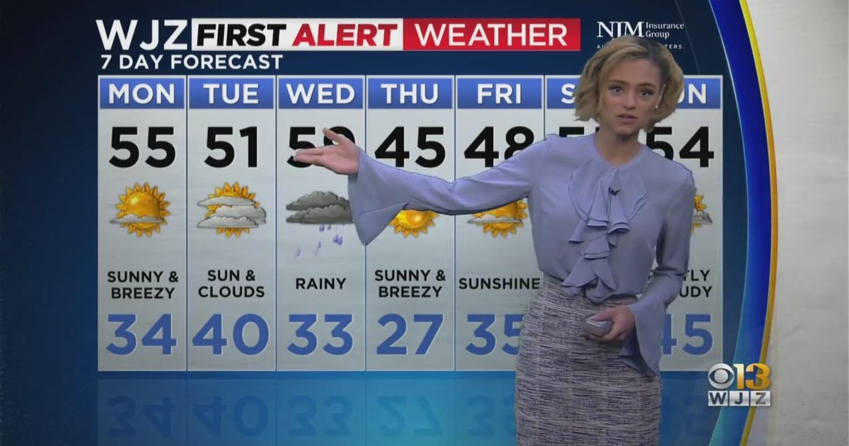 Meteorologist Abigail Degler has your Sunday evening forcast - CBS ...