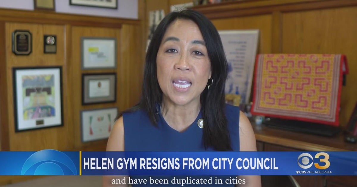 Philadelphia City Council Member Helen Gym resigns - CBS Philadelphia