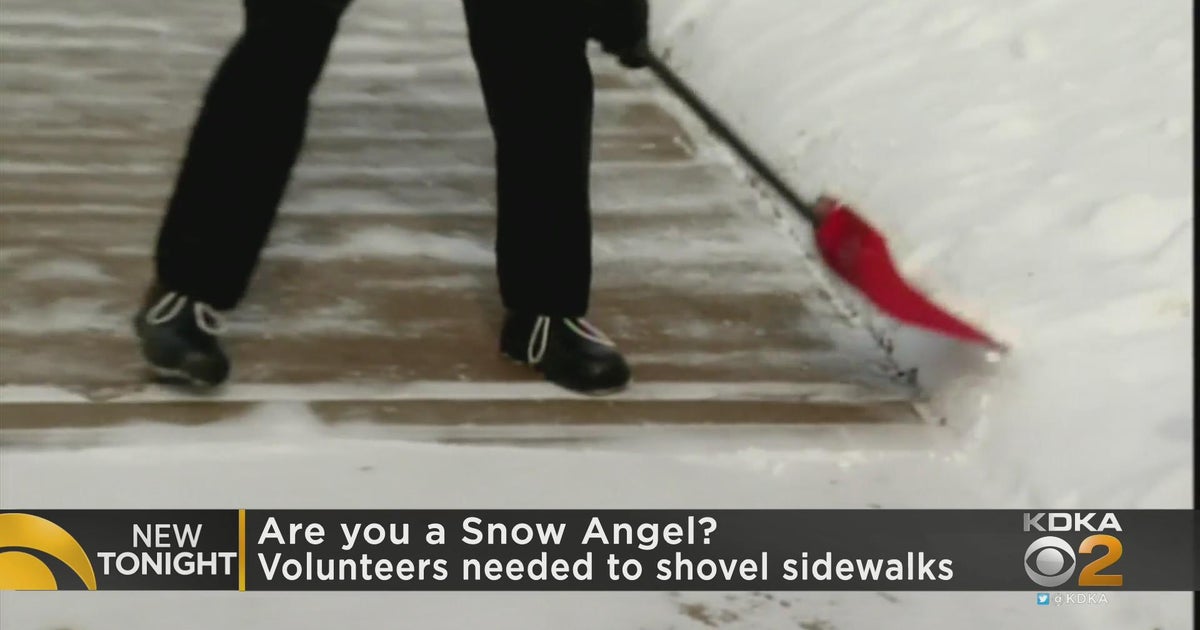 Volunteers needed for Pittsburgh's Snow Angels Program - CBS Pittsburgh