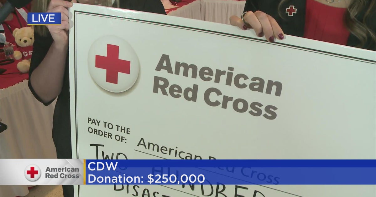 Day of Giving: CDW donates $250,000 to Red Cross - CBS Chicago