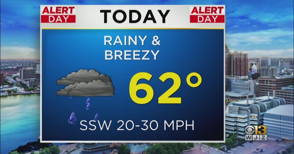 Meteorologist Tim Williams has your Wednesday morning forecast - CBS ...