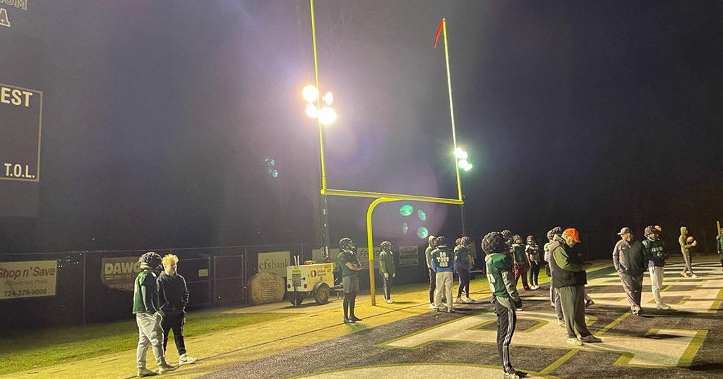 Belle Vernon football team brings in temporary lights after power ...
